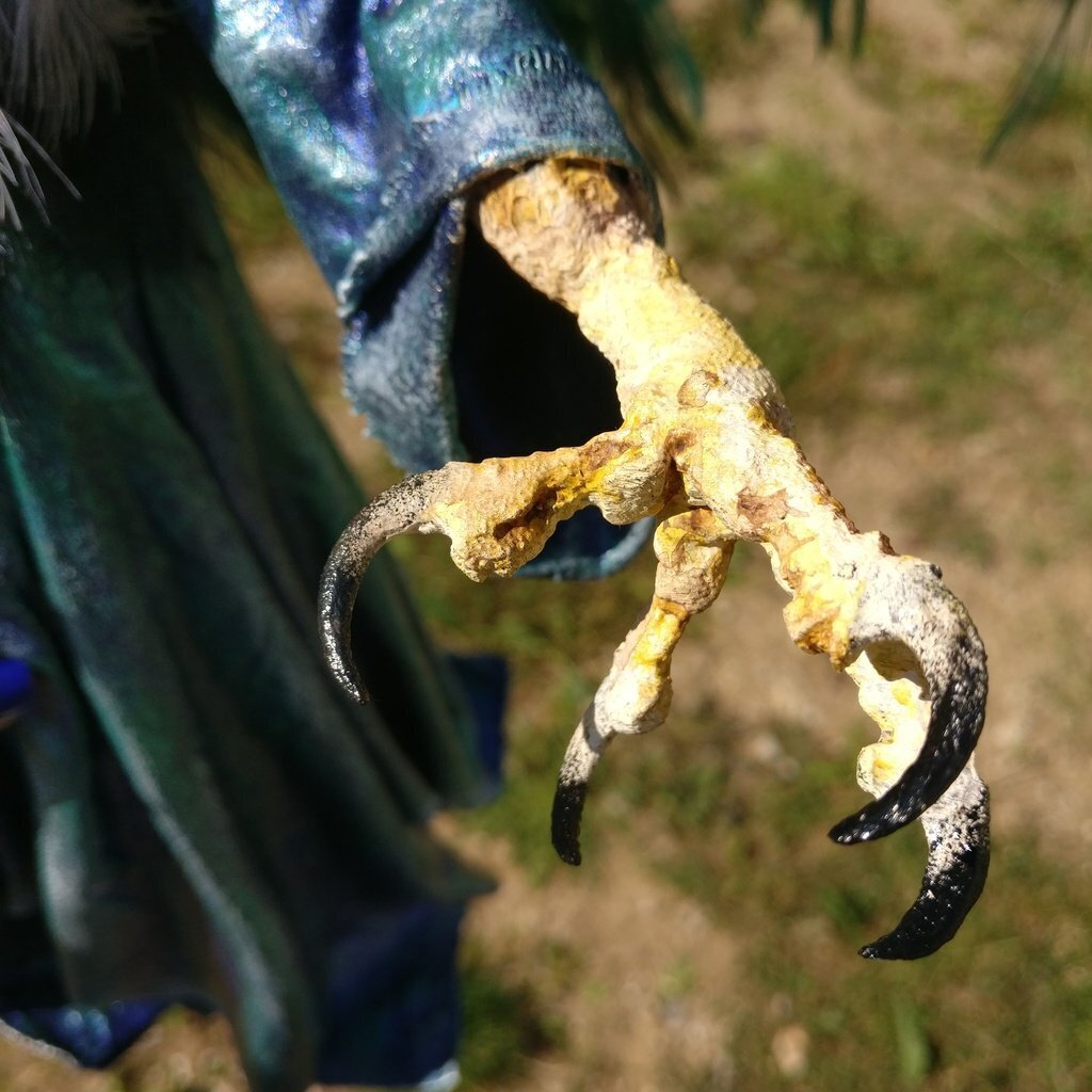 3D printable Leg and claws of an Osprey・Cults