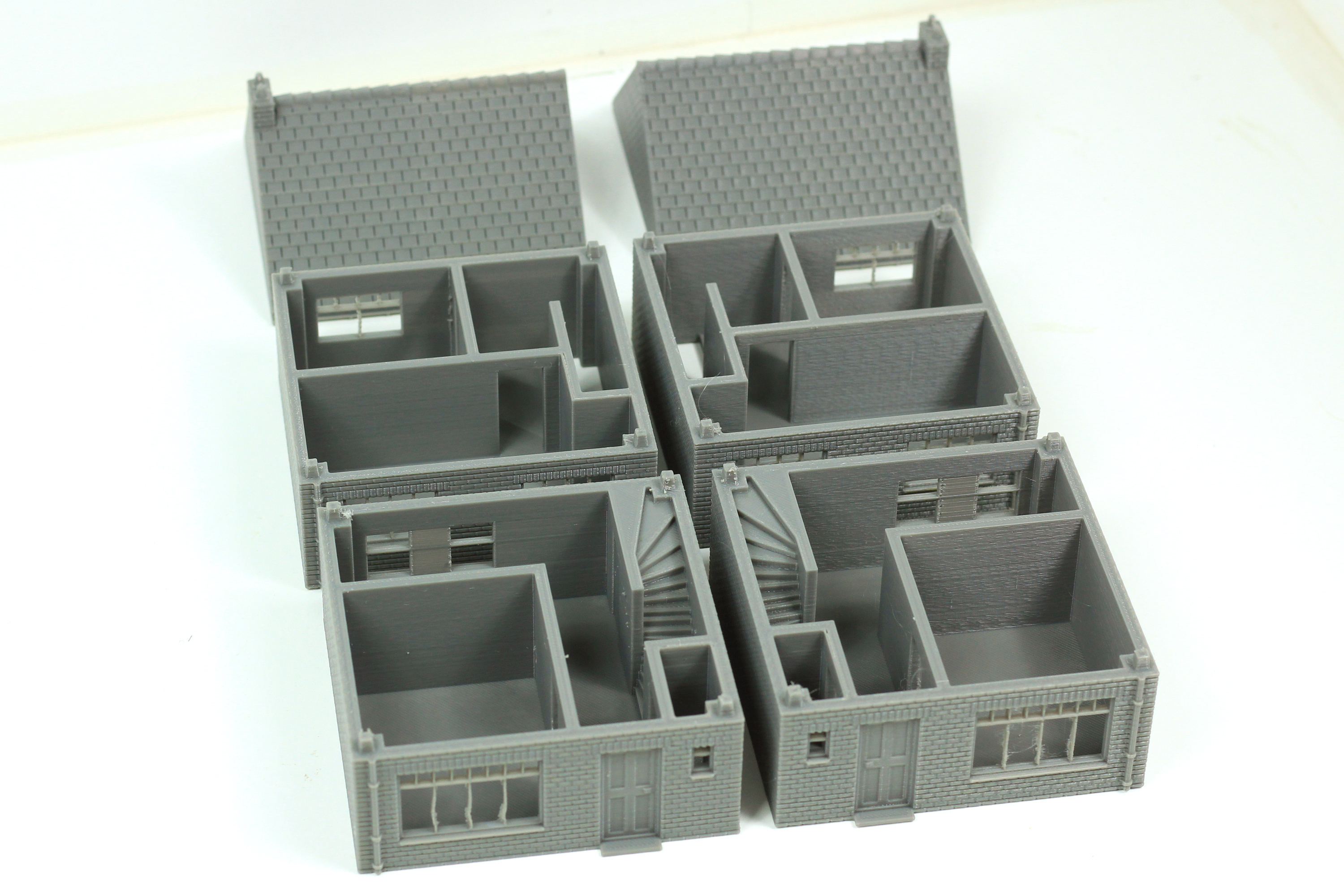 3D file Dutch Terraced House 🏠 ・3D printable model to download・Cults