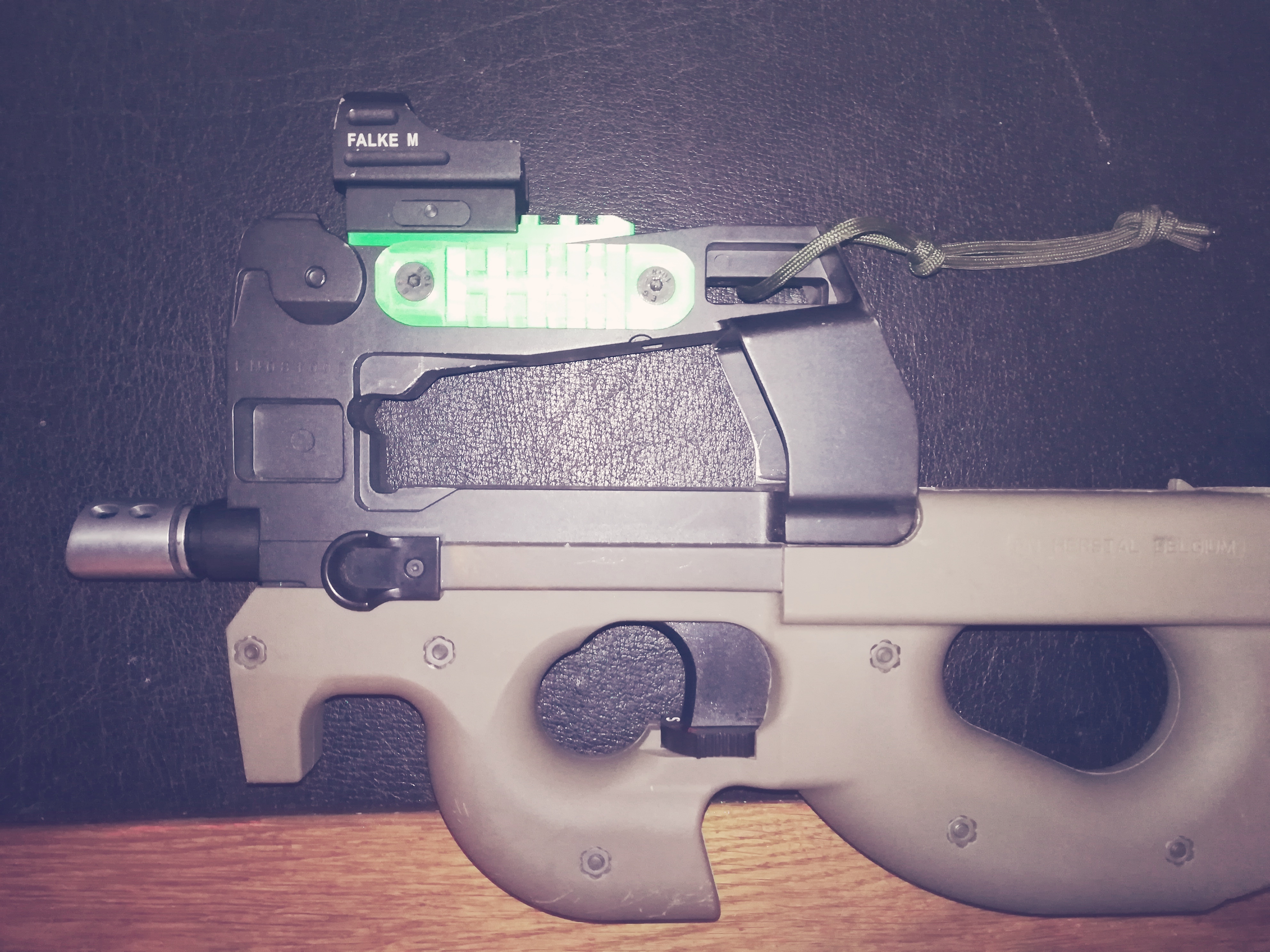 🔫 FN P90 Upper low profile rail - Airsoft・ STEP File for ・Cults