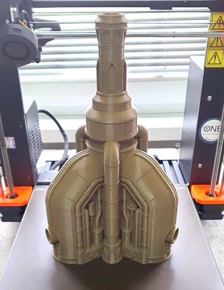 ⚔ Fuelgurin Refinery - Warhammer 40K/Necromunda/Scifi Facility・ STL ...