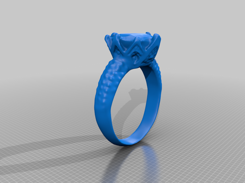 Free OBJ file Ring（scanned by Revopoint MINI） 💍 ・Design to download and ...