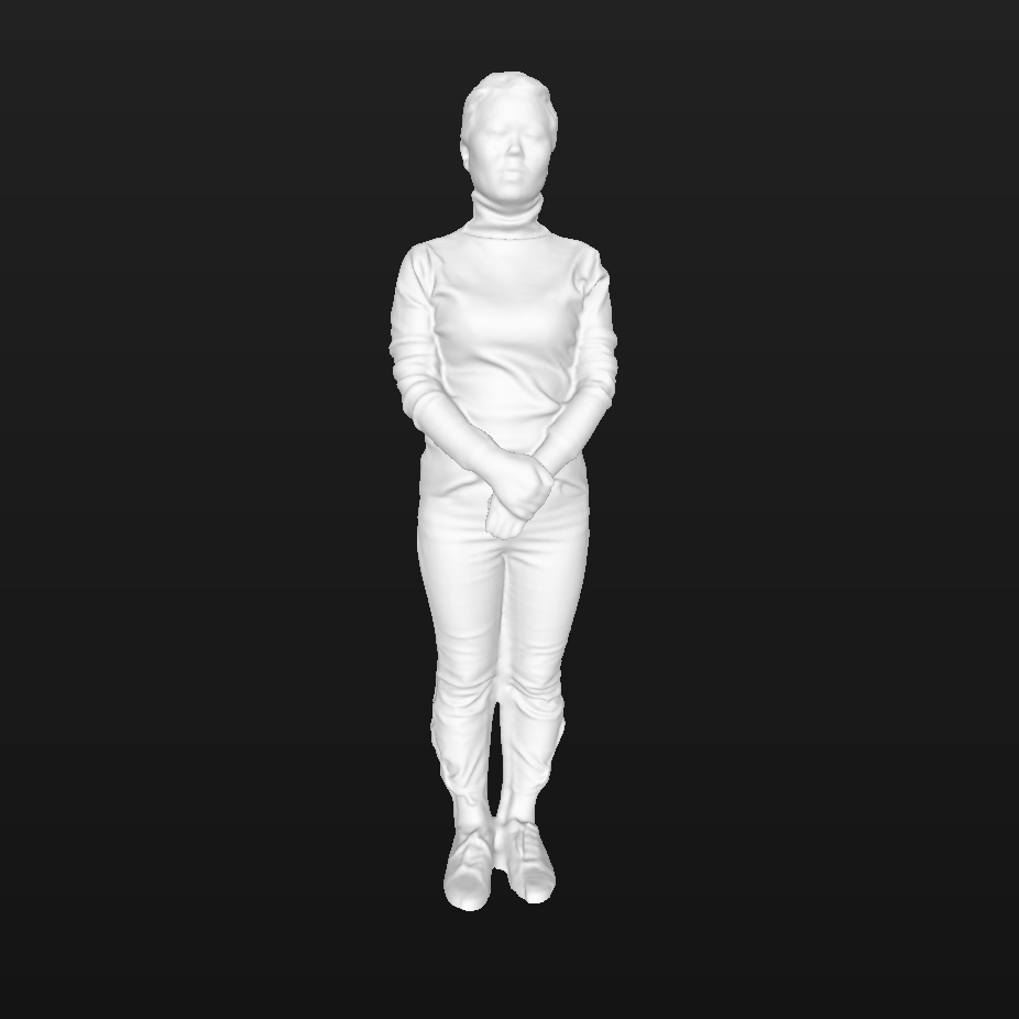 Free OBJ file Young girl Whole Body （generated by Revopoint POP） 👧 ・3D ...