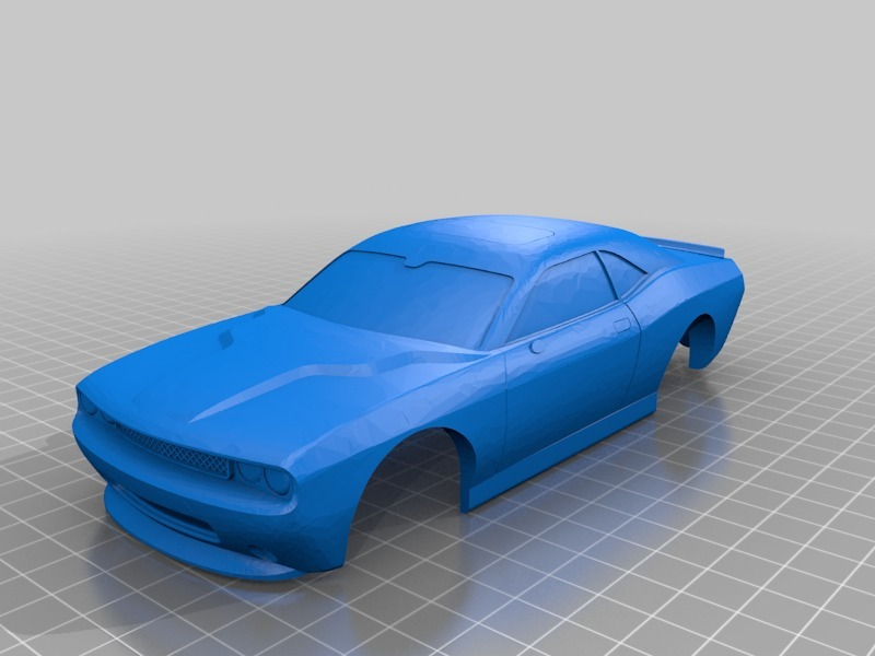 Free 3D file 1:25 RC Car chassis 🚗 ・3D printer model to download・Cults