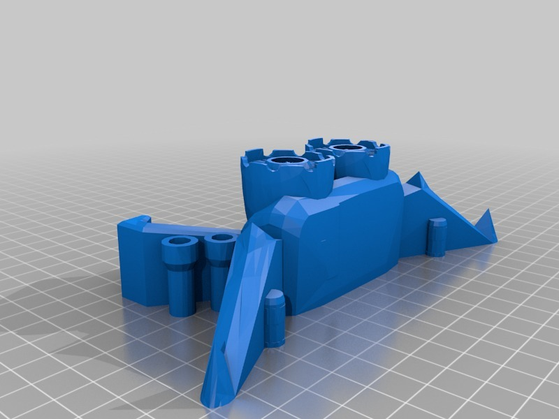 🎲 Descent (Pyro GX) cut for easy printing・Free 3D File for ・Cults