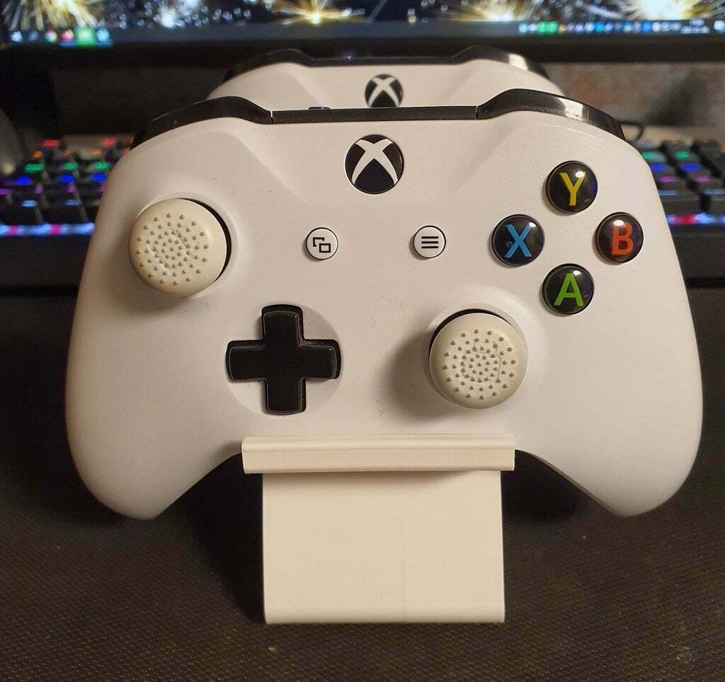 arquivo STL Suporte duplo para o controlador da Xbox One 🎮 ・Modelo para ...
