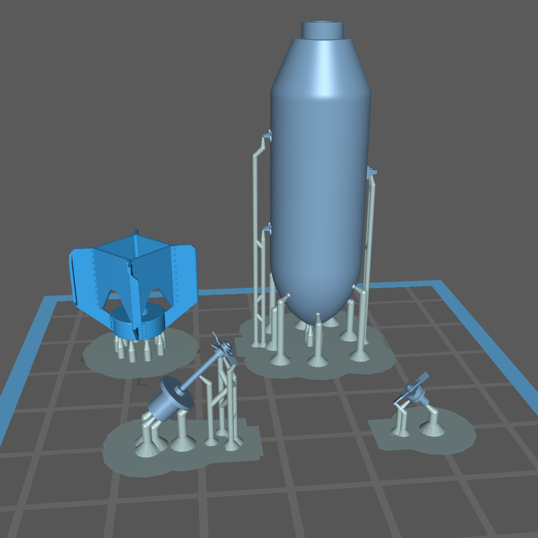 💣 US GP BOMB AN-M64A1 500LB 1-24・ STL File for ・Cults