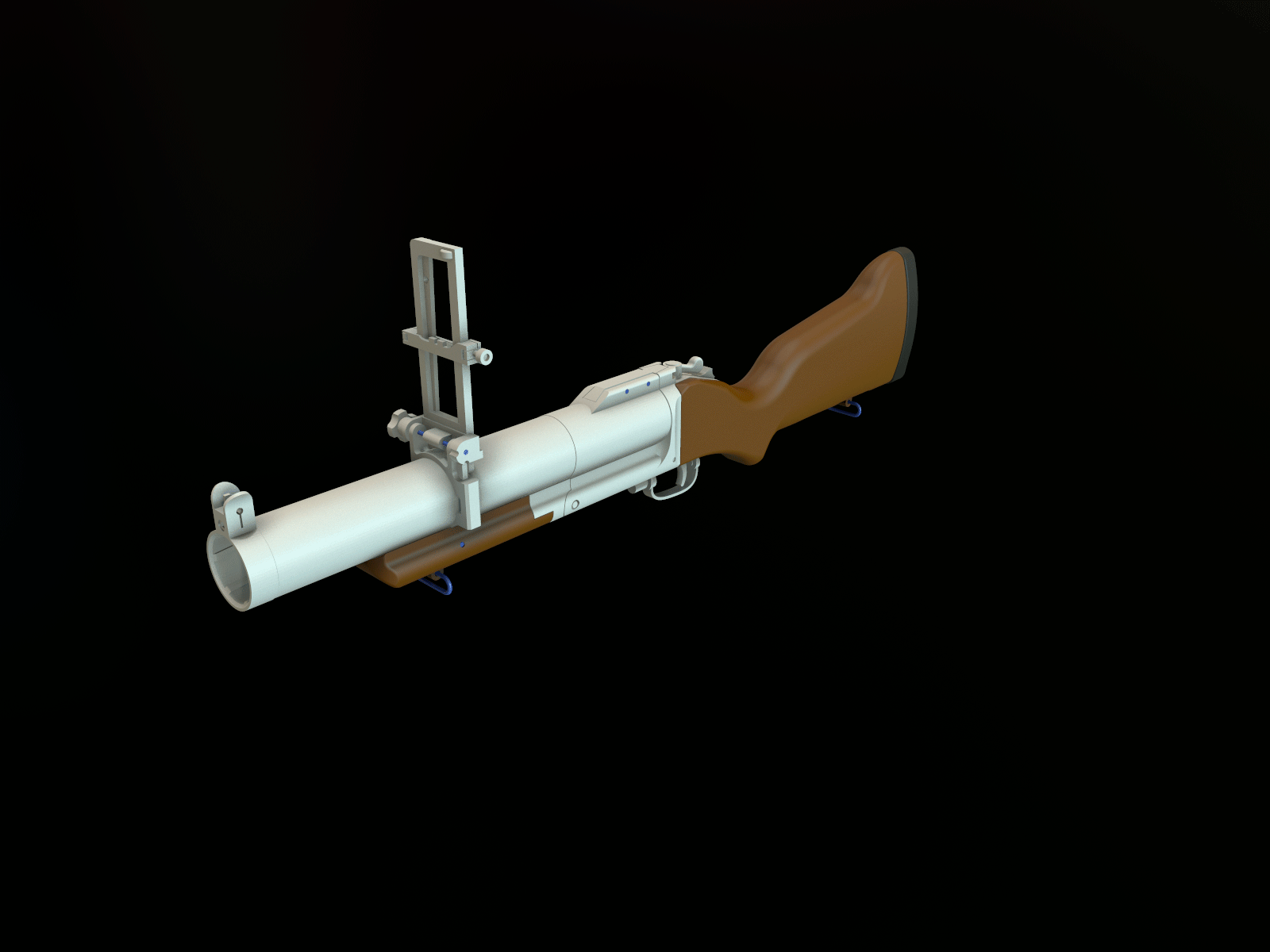 🇺🇸 USA 40mm Grenade Launcher M79 1-6 12 INCH・ STL File for ・Cults