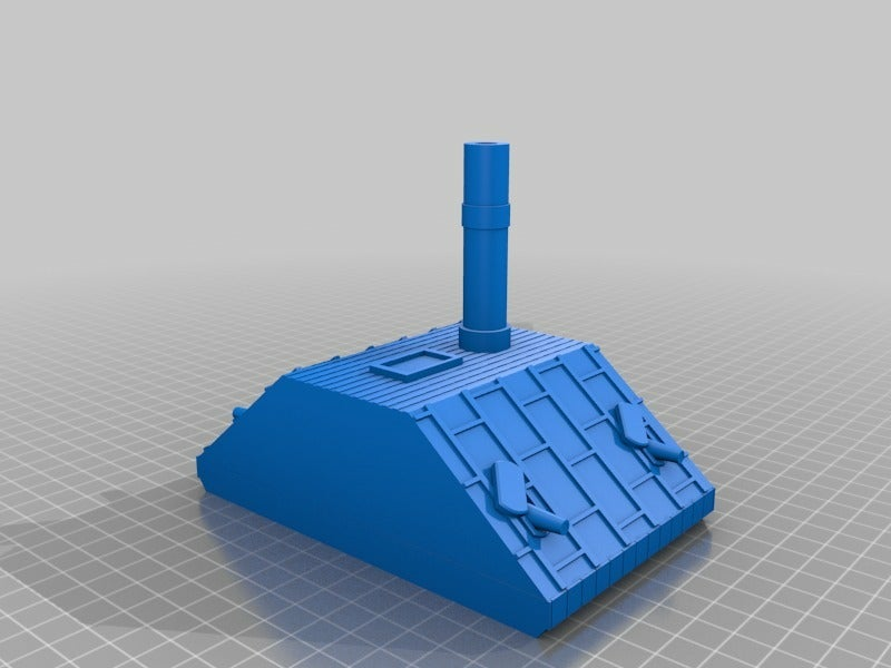 😤 Confederate Steam Ram Ironclad 'Texas' 28mm scale Modular Design ...