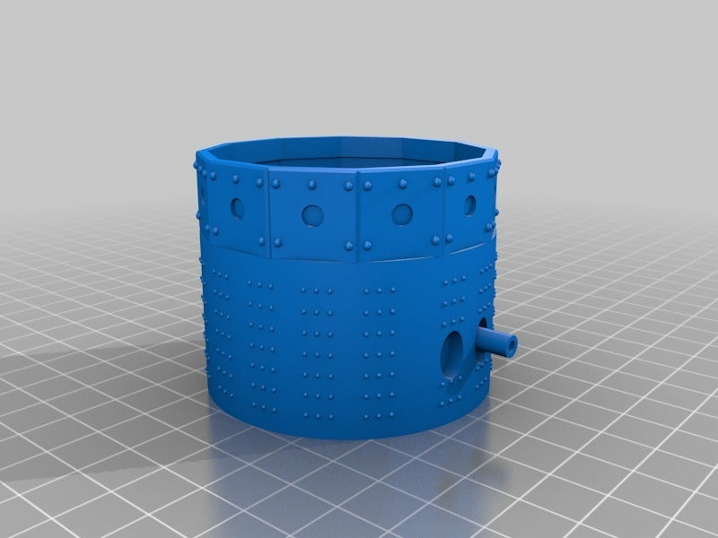 Free STL file Union Monitor Ironclad 28mm scale Modular Design - circa ...