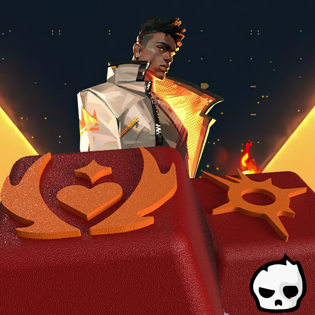 Archivo 3D Keycaps Valorant Phoenix 🦅 ・Modelo para descargar y imprimir ...