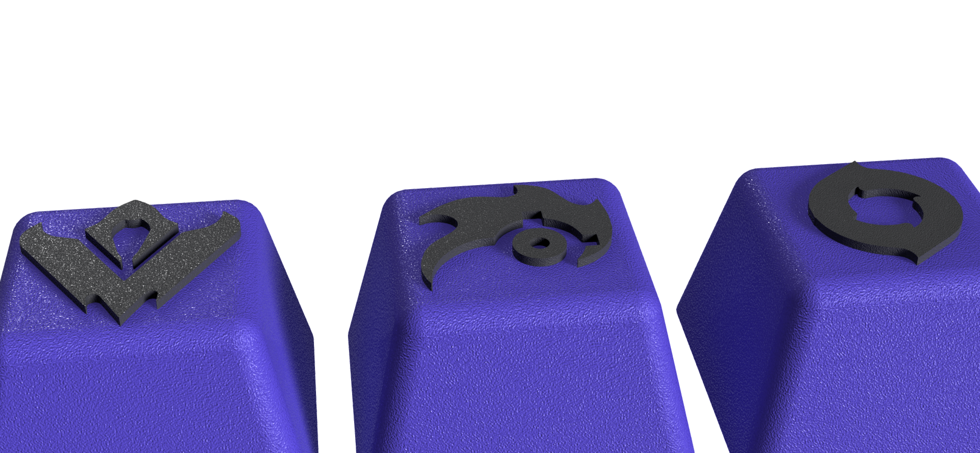 3D file Keycaps Valorant Omen 🍒 ・3D print design to download・Cults