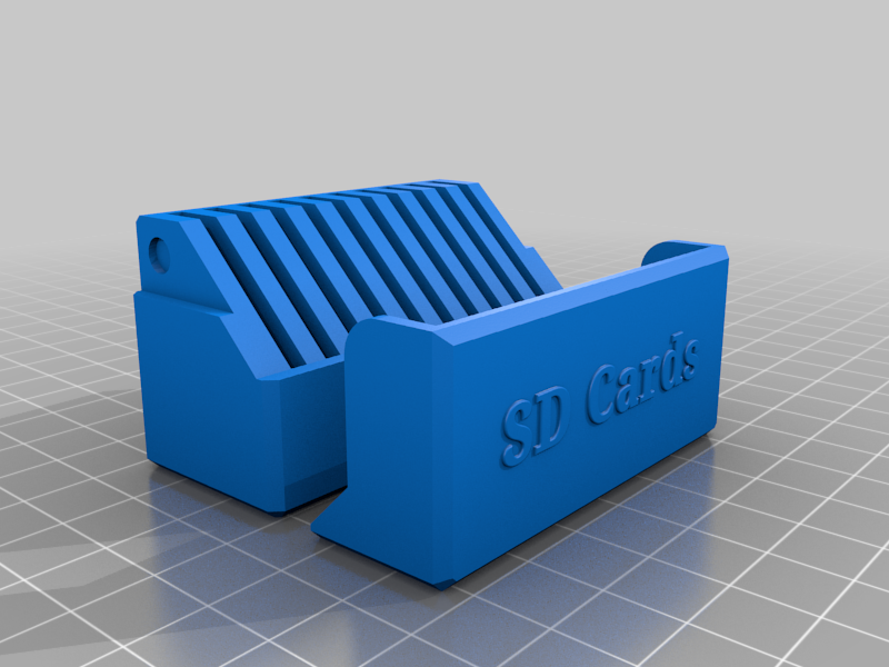 Free STL file SD Card Box 📦 ・3D printable object to download・Cults