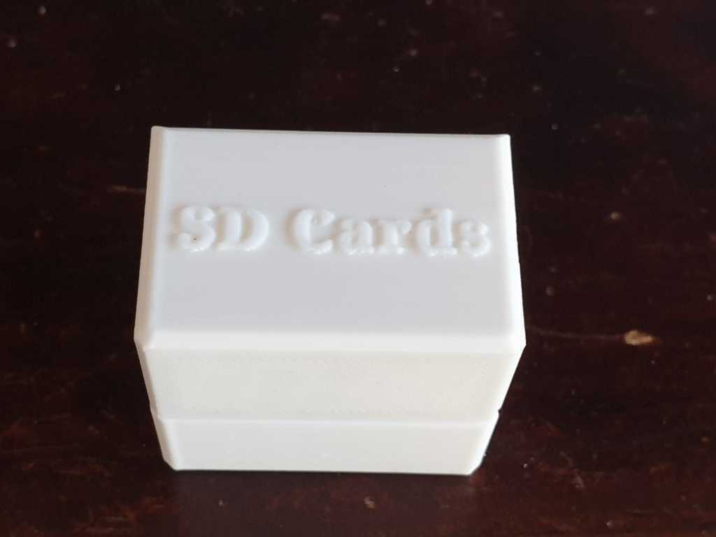 Free STL file SD Card Box 📦 ・3D printable object to download・Cults
