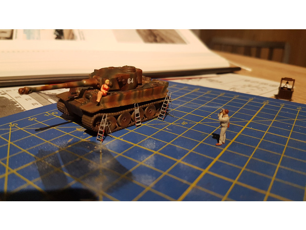 🪜 TT Scale 1:120 Folding ladders JOR 303-308 mega pack・Free STL File ...