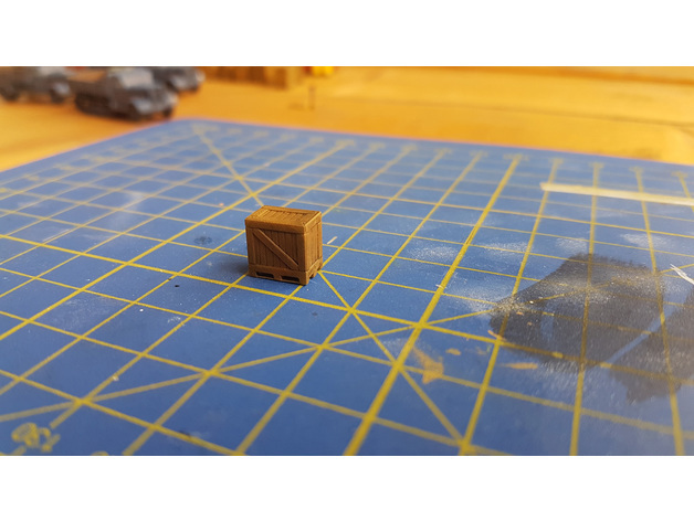 Free STL file TT Scale 1:120 ISO warehouse contents 📦 ・3D print design ...