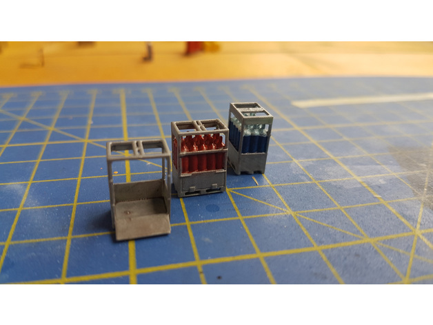 Free STL file TT Scale 1:120 ISO warehouse contents 📦 ・3D print design ...