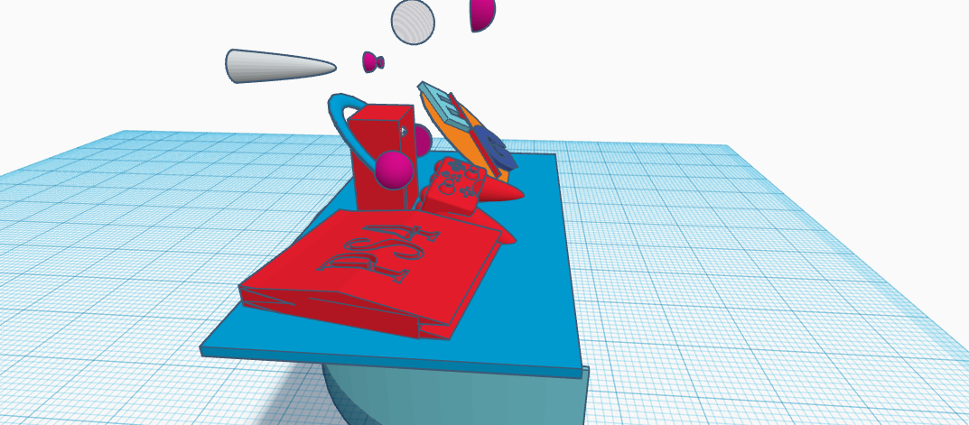 Free STL file gamer 3d model logo 🎨 ・3D printing model to download・Cults