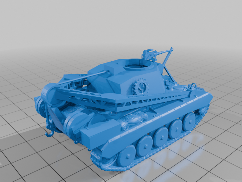 Fichier 3D gratuit T-6 A1E1 armored recovery vehicle (Prototipe) 🇺🇸 ...