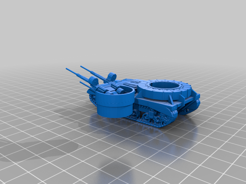 Free 3D file T85 OERLIKON 20mm MULTIPLE GUN MOTOR CARRIAGE 🔫 ・Design to ...