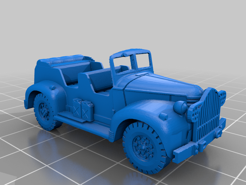 Free 3D file DODGE VC-1 1939 COMMAND CAR 🚗 ・3D printing idea to ...