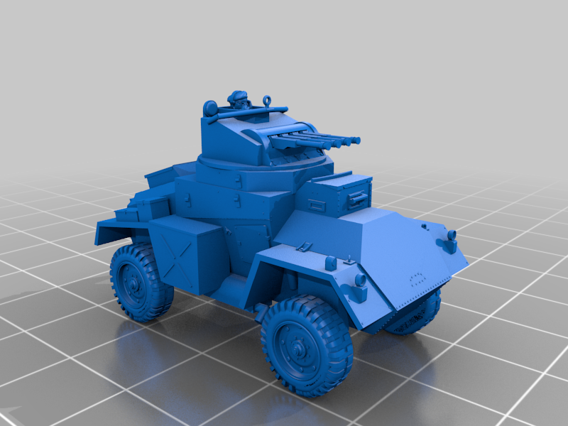 🚗 GUY AA ARMORED CAR・Free 3D File for ・Cults