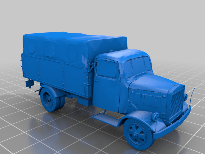 Free 3D file MERCEDES BENZ L3000 TRUCK 🚗 ・3D print object to download・Cults