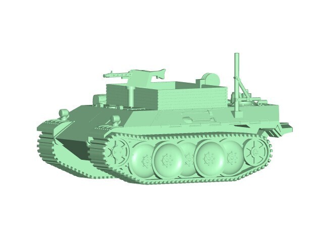 Free 3D file LEOPARDBERGPANZER (Fictioned) 🧞‍♂️ ・Design to download and ...