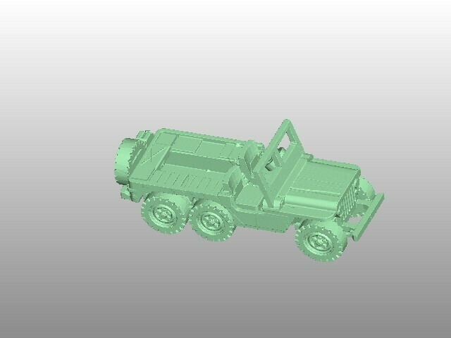🚚 willys MT-TUG Camión de 6/6 toneladas T-14・Archivo 3D Gratis para ・Cults
