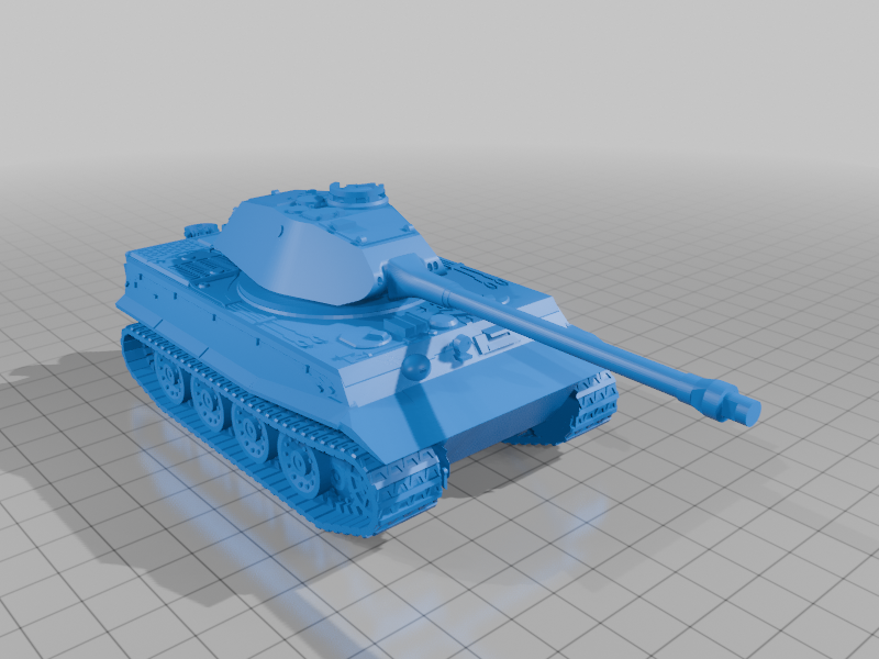 🐅 VK405.02(H) TIGER TANK VI・Free 3D File for ・Cults