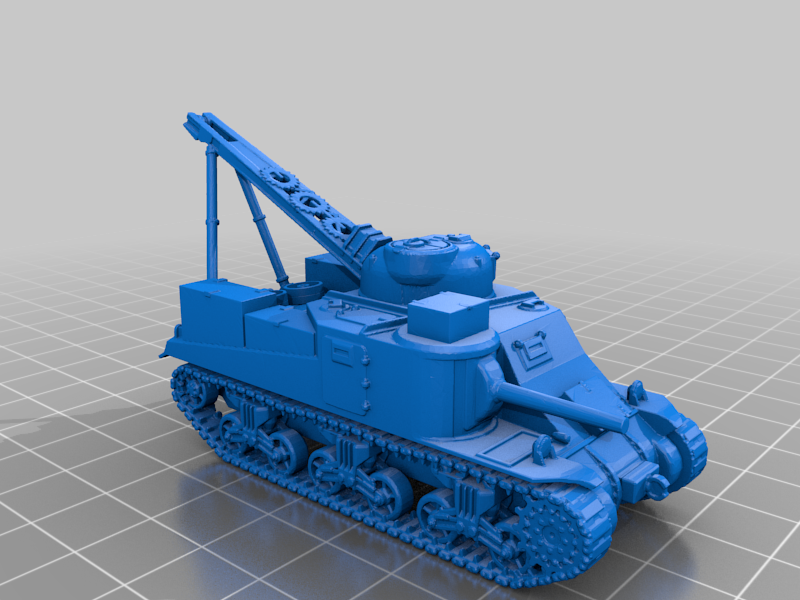 🇺🇸 M31 armored recovery vehicle・Free 3D File for ・Cults