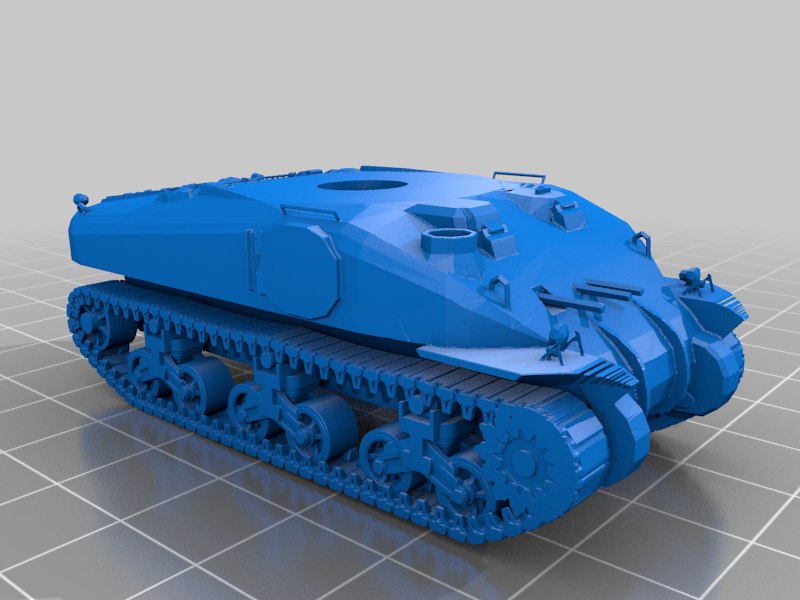 🪖 T-6 EXPERIMENTAL TANK・Free 3D File for ・Cults