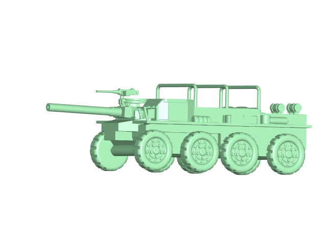 Free 3D file T55E1 AMERICAN ARMORED CAR (PROTOTIPE) 🚗 ・3D printable ...