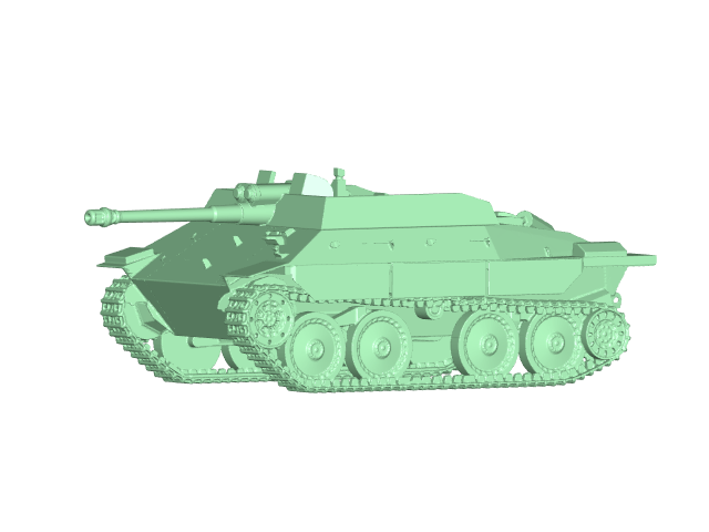 Free 3D file STURMHETZER 38D (PAPER TANK) 🪖 ・3D print object to ...