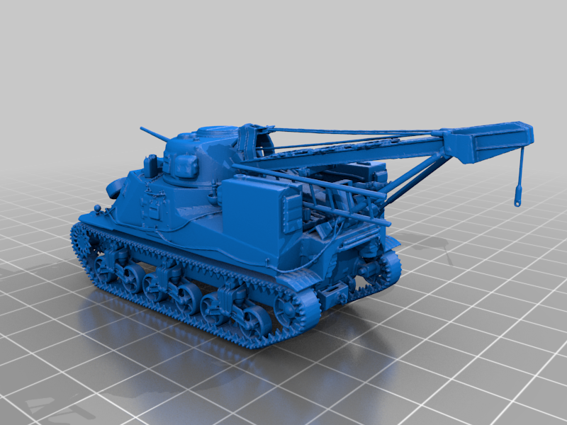 🇺🇸 M31 armored recovery vehicle・Free 3D File for ・Cults