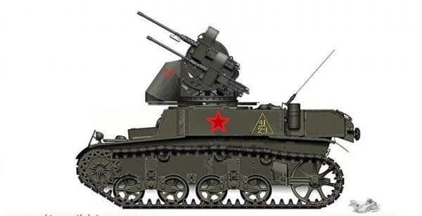 Free 3D file STUART TANK ANTIAIRCRAFT(Remix). 🪖 ・3D printing model to ...