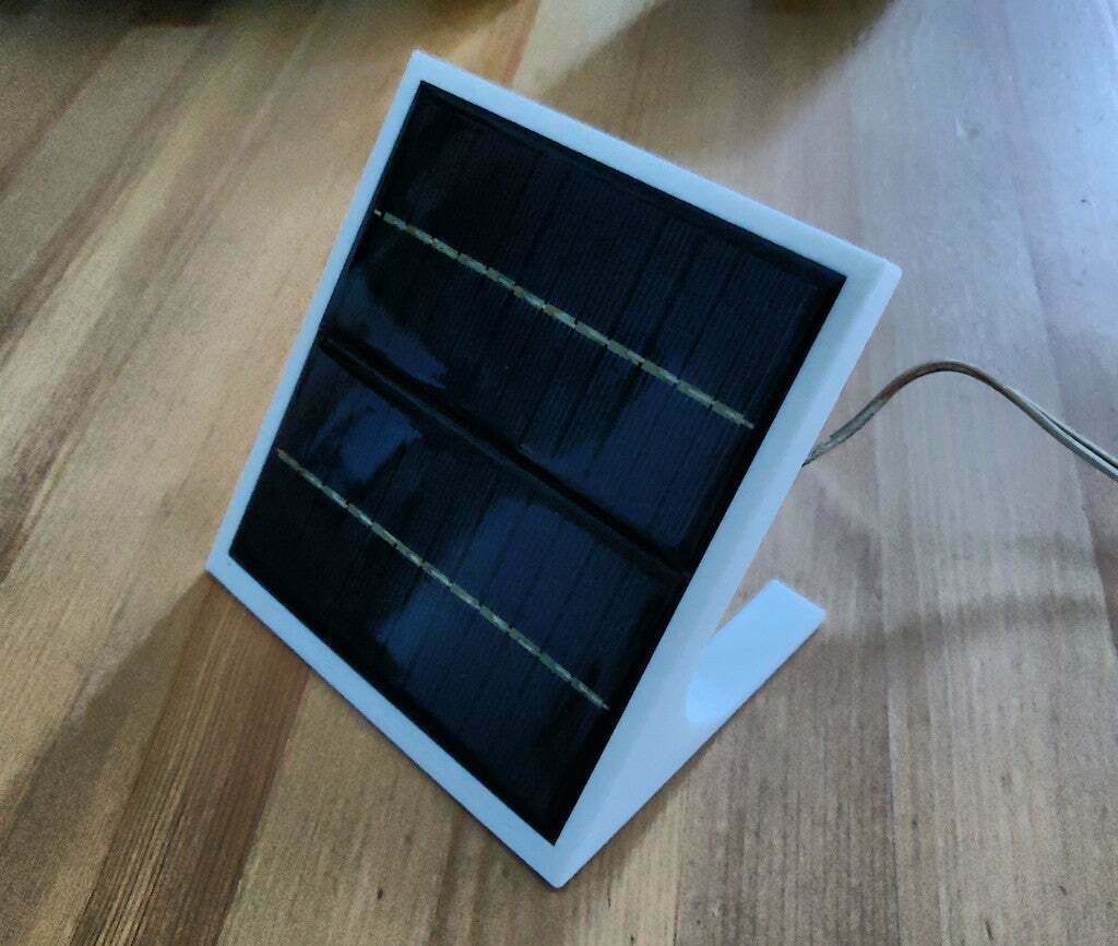Free STL file Solar Panel Mount ☀️ ・3D printing template to download・Cults