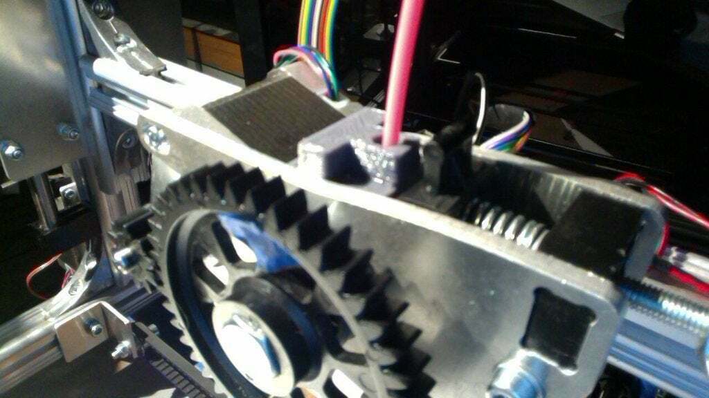 Free STL file K8200 Filament entry guide - improved, extra long lasting ...