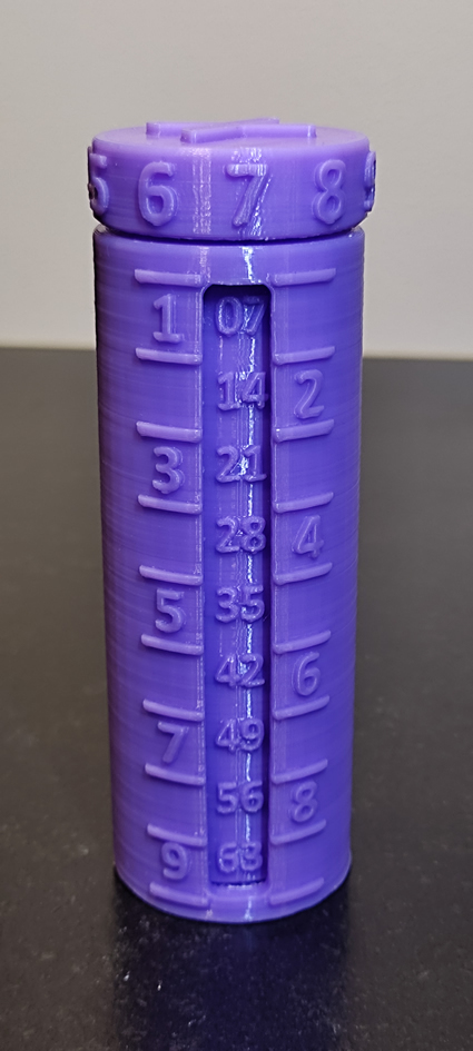 STL file Multiplication of roller tables 📐 ・Template to download and 3D ...