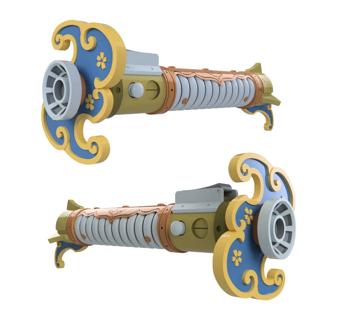 STL file Lop Yasaburo Clan Lightsaber Star Wars Visions ⭐ ・3D printable ...