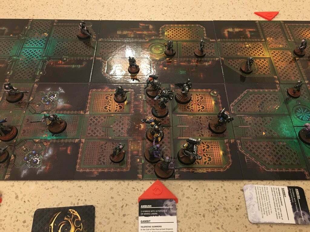 ♟ Deathwatch Overkill Genestealer Cult Ambush Marker・Free STL File for ・Cults