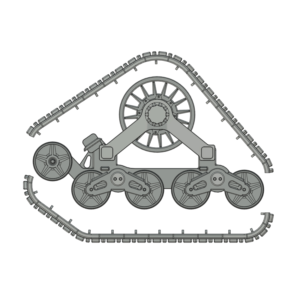 🚗 Car Track System - 1/24 - Scale Model Accessories・ STL File for ・Cults