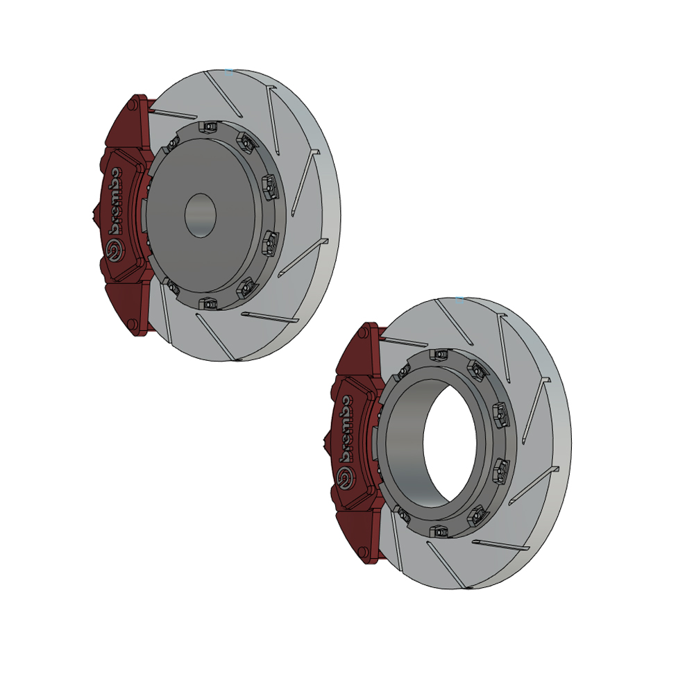 🛞 Brake disc and caliper - 1/24 - Scale Model Accessories・ STL File for ...