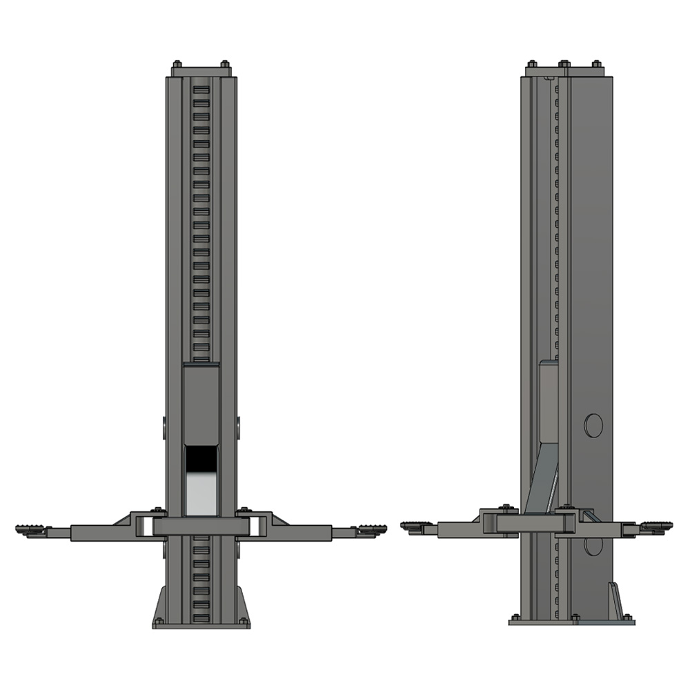 🛞 Garage Lift Set - 1/24 - Scale Model Accessories・ STL File for ・Cults