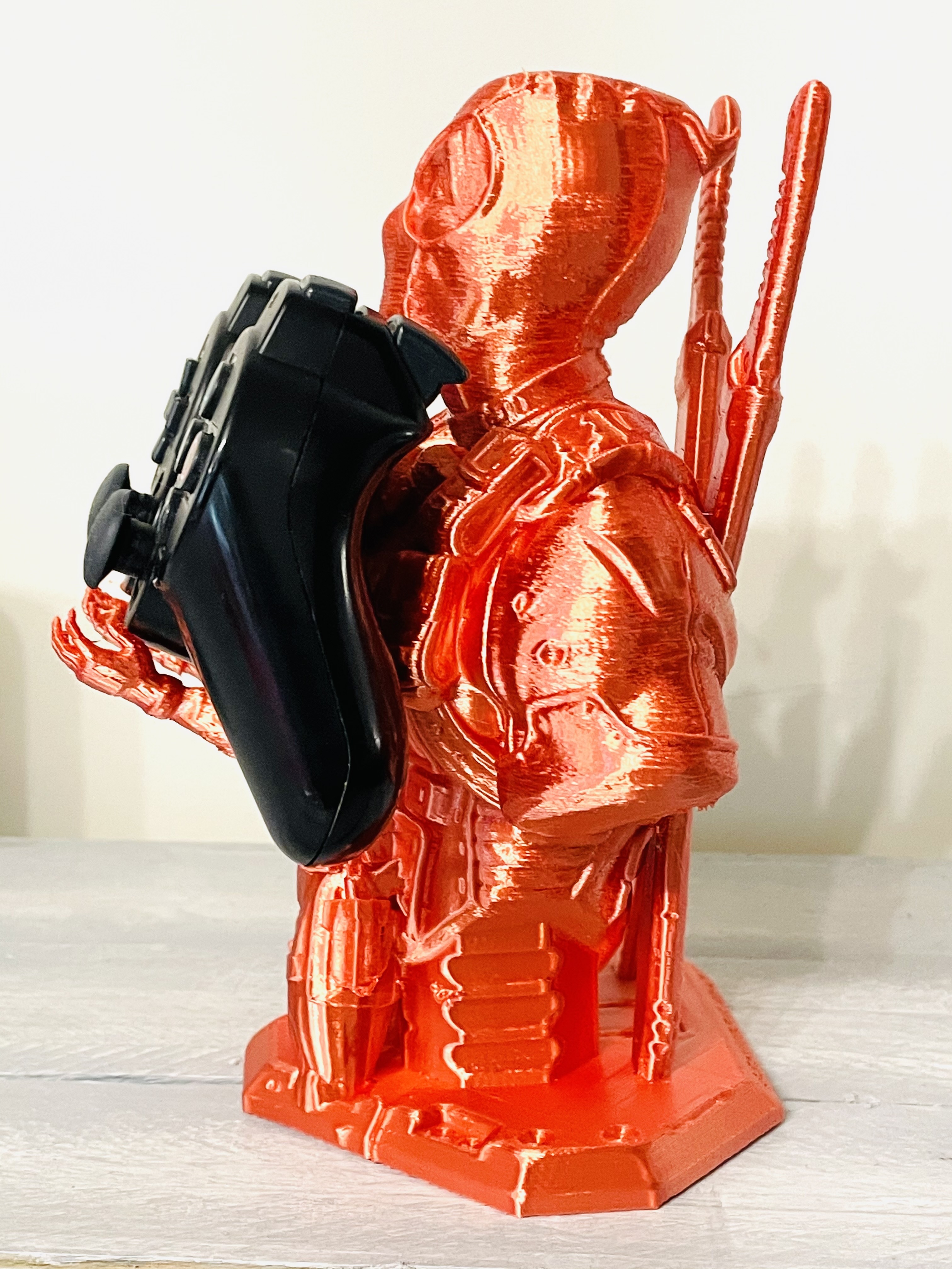 STL file Deadpoll controller and phone support 📞 ・3D print object to ...