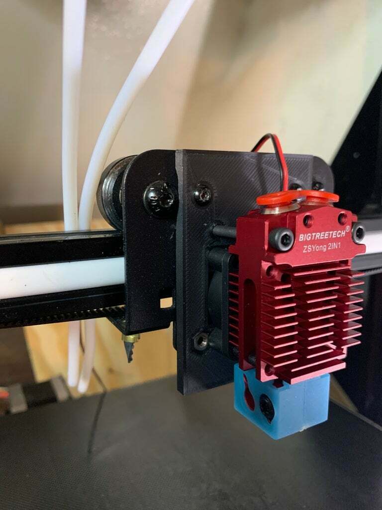 Free STL file Geeetech A20M Hot-end Backplate and Parts Cooler Combo 🌋 ・3D printing model to ...