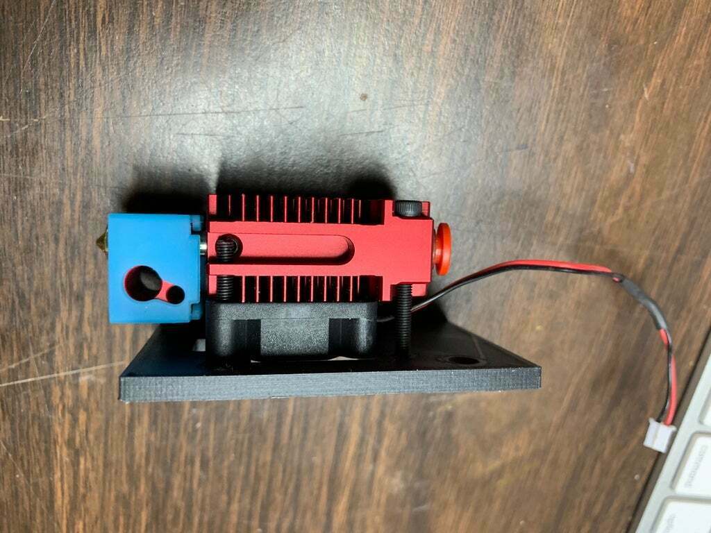 Free STL file Geeetech A20M Hot-end Backplate and Parts Cooler Combo 🌋 ...