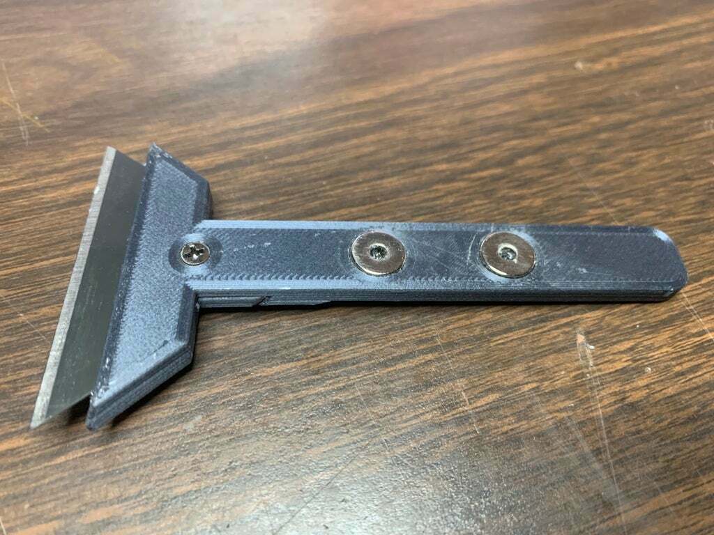 🪒 Razor Blade Holder/Scraper・Free STL File for ・Cults