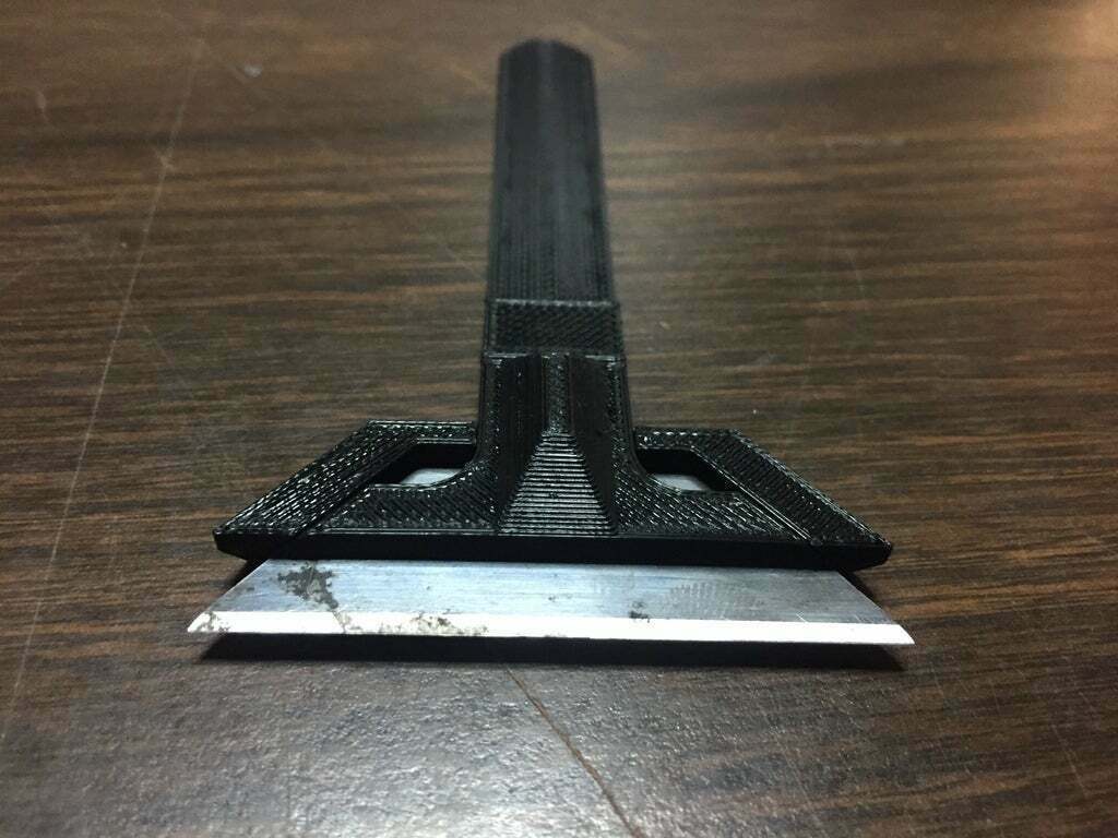 🪒 Razor Blade Holder/Scraper・Free STL File for ・Cults