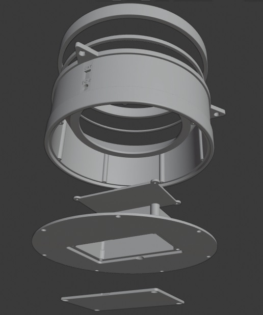 STL file Stasis Tube Facehugger 3D USCM Aliens 👽・Model to download and ...