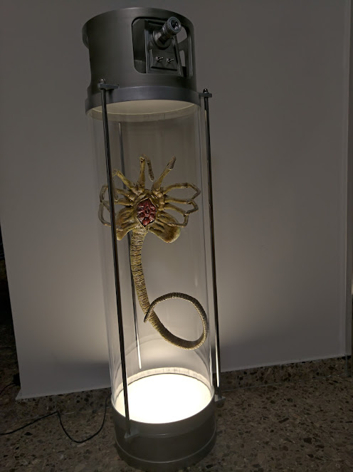 STL file Stasis Tube Facehugger 3D USCM Aliens 👽 ・Model to download and ...